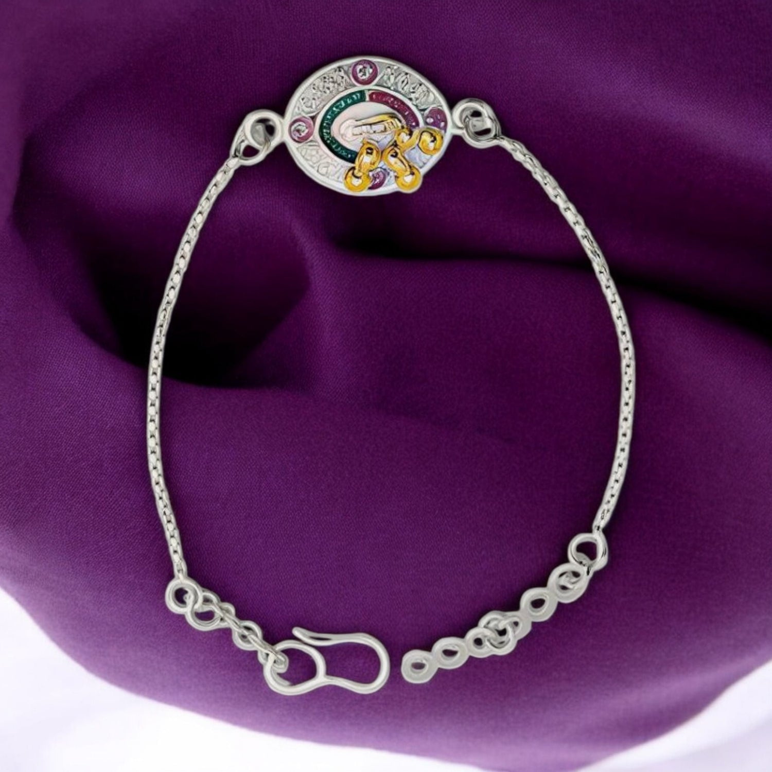 Silver Baby Shower Rakhi – Silver N Gifts